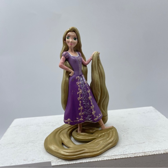Disney | Toys | Disney Tangled Princess Rapunzel Pvc Figure Cake Topper ...